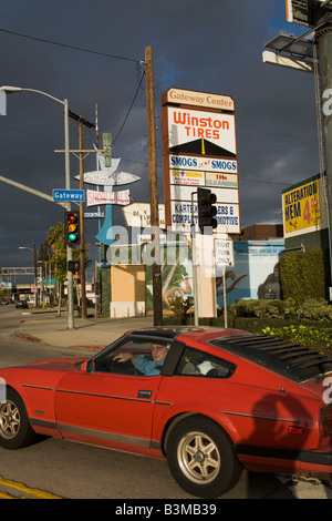 Pico Boulevard street signs Los Angeles California United States of ...