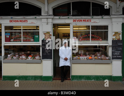 The Historic Butchers Row Barnstaple. with traditional shops and ...