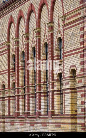Former industrial building with intricate brickwork converted into ...