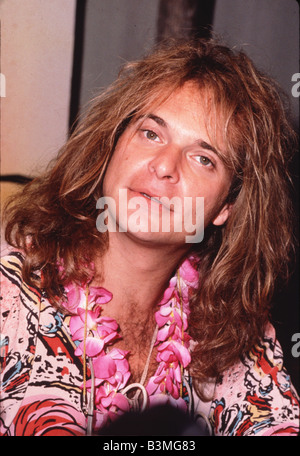 DAVID LEE ROTH US rock musician in 2002. Photo Jeffrey Mayer Stock ...