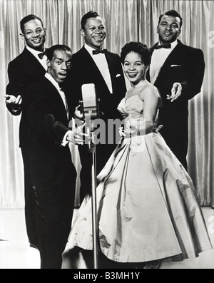 THE PLATTERS - US vocal group Stock Photo - Alamy