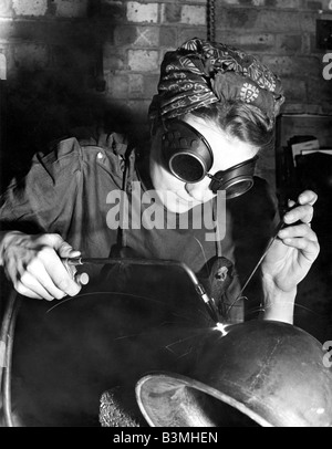A Wren of the Women's Royal Naval Service during the Second World War ...