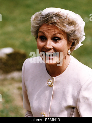 The Count Jean-Francois De Chambrun kisses his wife the Dowager ...