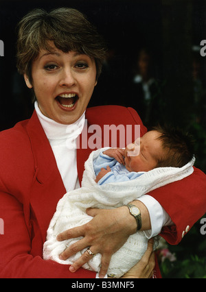 Anne Diamond TV presenter Stock Photo - Alamy