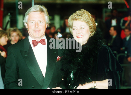 Michael Aspel TV Presenter with wife to be Elizabeth Power Actress ...