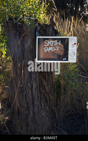 Microwave mailbox, Australia Stock Photo - Alamy