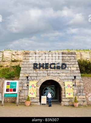 Entrance to the Rheged Centre, near Penrith, Cumbria Stock Photo - Alamy