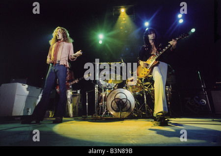 Jimmy Page, lead singer of rock group Led Zepplin, 1st January 1970 ...