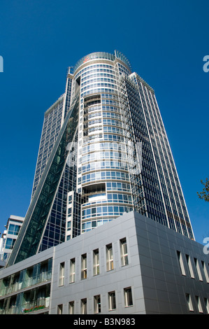 Polish Telecommunication Building Warsaw Stock Photo - Alamy