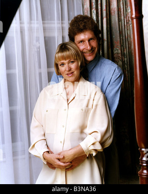 Kathryn Holloway TV Presenter with boyfriend Andy Watts awaiting the ...