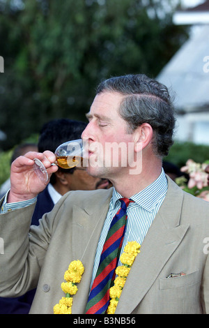 Prince Charles February 2000 Visits Trenchtown Jamaica and is given a ...