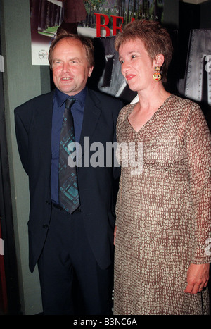 Clive Anderson TV Presenter wife Jane in August 1997 at the film ...