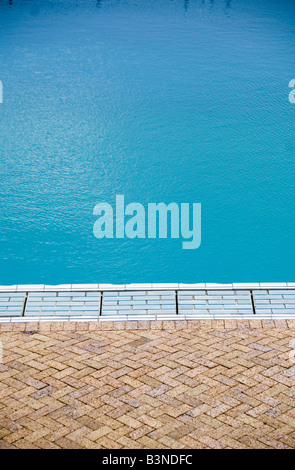 Azure water in the pool Stock Photo - Alamy