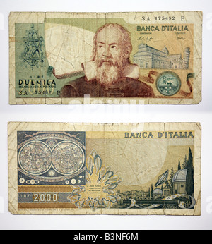 Old Italian Bank Note - Ten Lire Stock Photo - Alamy