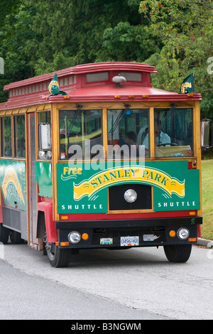 Stanley park Shuttle, Vancouver, Canada Stock Photo - Alamy