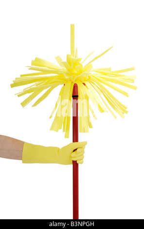 A studio photo of a cleaning mop Stock Photo - Alamy