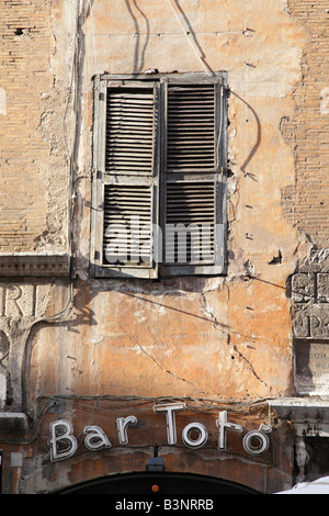 Bar toto Ghetto Rome Stock Photo - Alamy