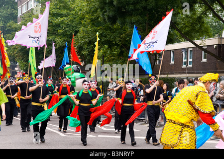 Notting Hill Carnival Parade Beijing Olympic Jingjing Fuwa representing ...