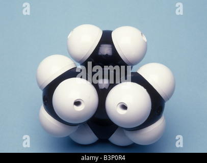 Molecular model of Butane Stock Photo - Alamy