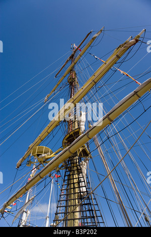 Norwegian tall ship Sorlandet, race start, 2010 Stock Photo - Alamy