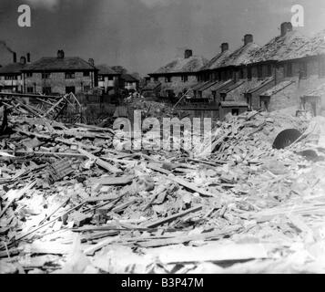 German Luftwaffe Bombing Raid over Kenley Aerodrome - Surrey 1940 Stock ...