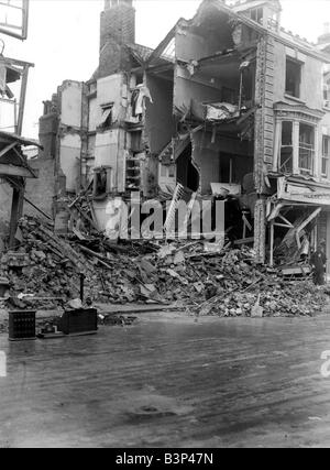 WW2 Air Raid Damage Dover Air raid damage at Dover Stock Photo - Alamy