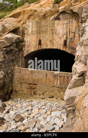 Coastal military bunkers and tunnels on Kinmen Republic of China ROC ...