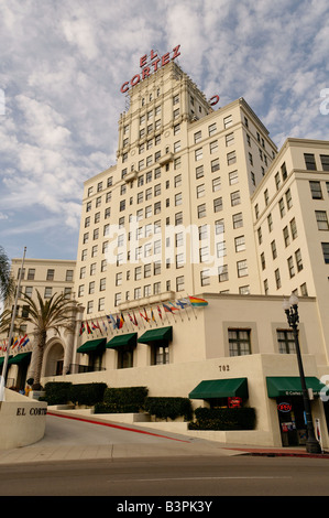 El Cortez Hotel, sign, building. San Diego, California, USA Stock Photo ...