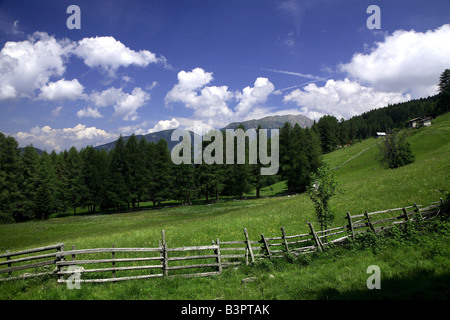 Fence, Prati Imperiali area, Valle dei Mocheni, Trentino Alto Adige ...