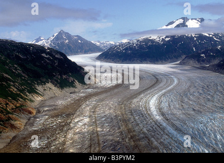 Meade glacier alaska Stock Photo - Alamy