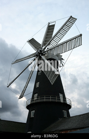 eight sailed Wind Mill Stock Photo - Alamy