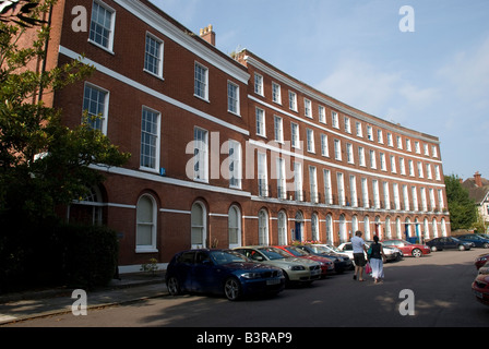 Barnfield Crescent in exeter,a fine example of georgian architecture ...