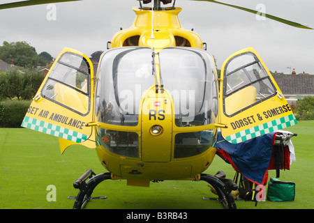 Eurocopter EC-135 helicopter belonging to the Irish Garda Siochana ...