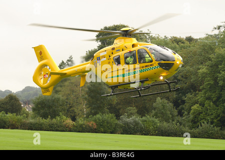 Eurocopter EC-135 helicopter belonging to the Irish Garda Siochana ...