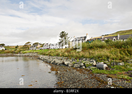 Village of Stein, Loch Bay, Waternish peninsula, Isle of Skye, Scotland ...