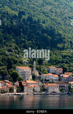 Risan Bay of Kotor Montenegro Europe Stock Photo - Alamy