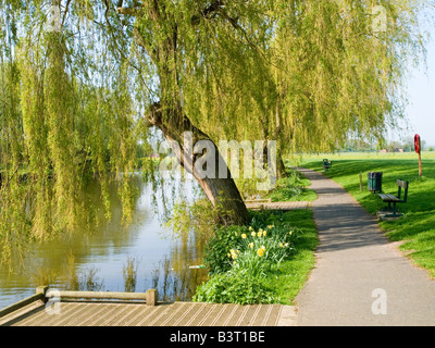 The Carrs Park and Church at Warsop, near Mansfield Nottinghamshire ...