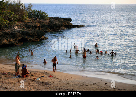 South Coast near Chivirico, Playa Las Coloradas, Cuba island, West ...