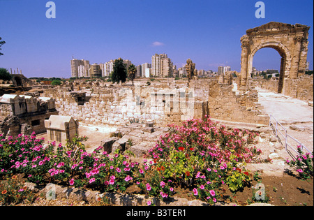 Asia, Lebanon, Beirut. Hippodrome and Roman ruins Stock Photo - Alamy