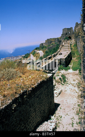 Asia, Syria. Marqab Castle Stock Photo - Alamy