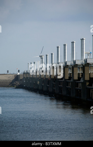 Europe, The Netherlands, Zeeland, Oosterscheldekering, Delta Works ...