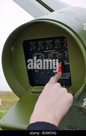 SURFACE-TO-AIR-MEDIUM RANGE HAWK MISSILE, FORT BLISS, UNITED STATES ...
