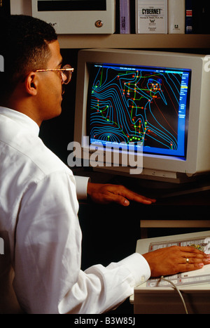 Computer aided design CAD on monitor screen Stock Photo - Alamy