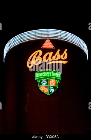 LAS VEGAS NEON BAR SIGN WITH PARROT Stock Photo - Alamy