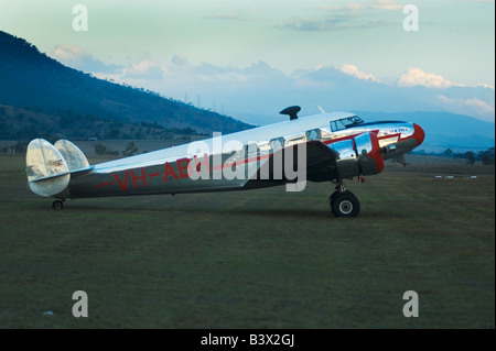 Lockheed Electra 12A, Twin propeller airplane Stock Photo - Alamy