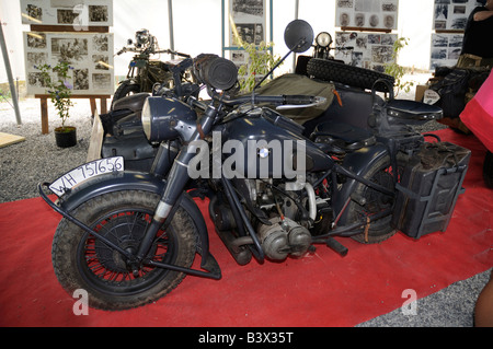 Authentic BMW motorbike used by the German Army in WW2 in motorcycle ...