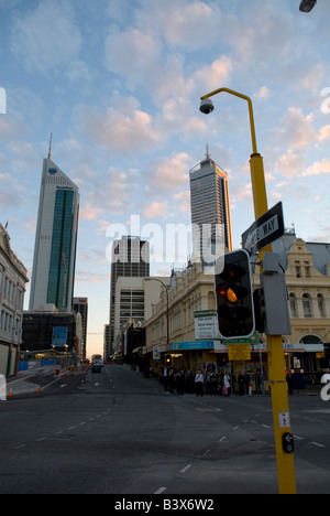 CCTV security camera with skyline Stock Photo - Alamy