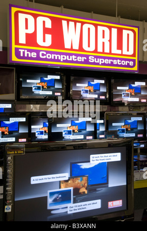 Pc world computer store England uk Stock Photo - Alamy