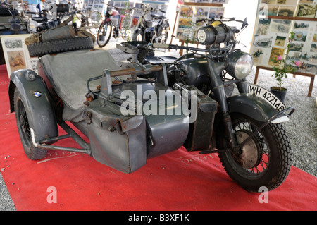 Authentic BMW motorbike used by the German Army in WW2 in motorcycle ...