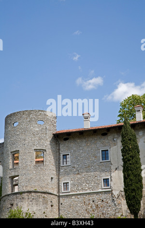 Stanjel castle Karst region Slovenia Stock Photo - Alamy